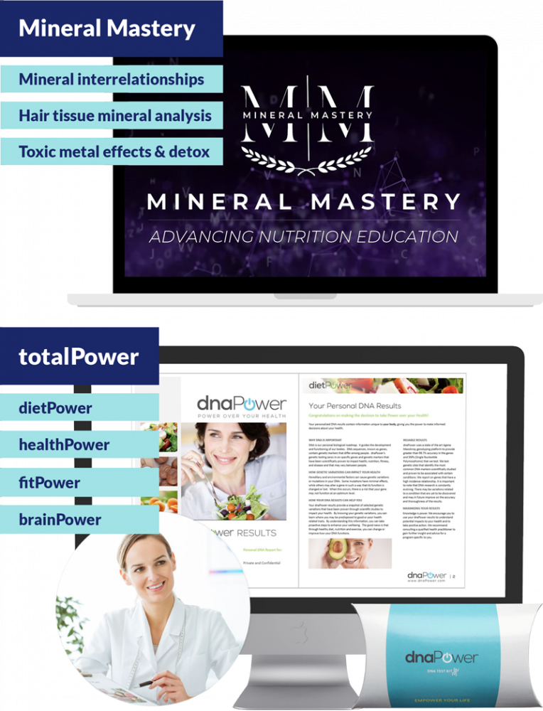 Mineral Mastery + dnaPower Certification and Test Package | dnaPower